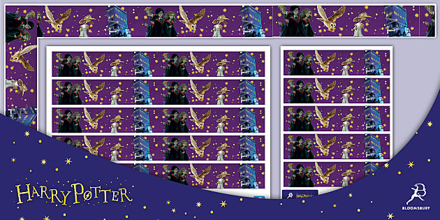 FREE! - The Magical World of Harry Potter Display Borders | Twinkl